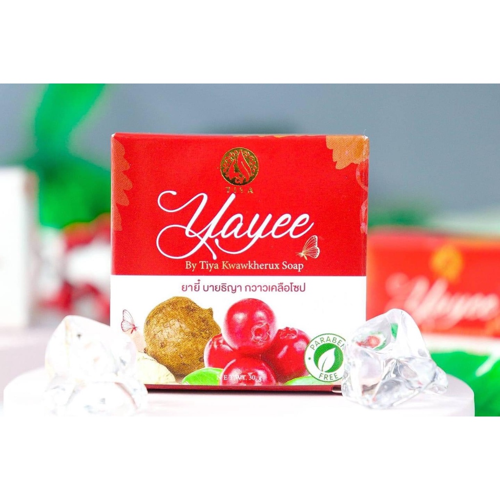 (1 ก้อน)สบู่ยาหยี Yayee บ้านแก้วใส 30กรัม ดูแลจุดซ่อนเร้นของผู้หญิง ...