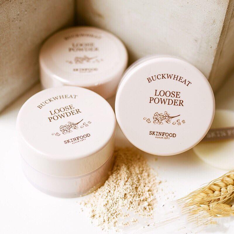 ของแท้:พร้อมส่ง Skinfood Buckwheat Loose Powder 23g - makeup_cutie ...