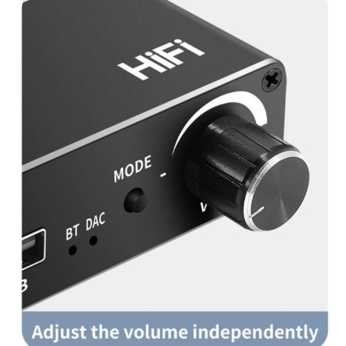 D18 3ใน1 Coaxial Optical DAC Bluetooth Receiver 5.0 Digital To Analog ...