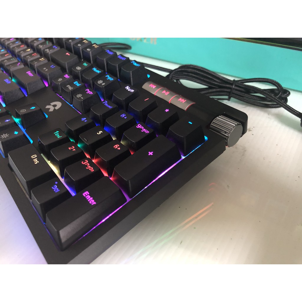 K430 RGB Mechanical Backlit Wired Gaming Keyboard OKER - busara_cat ...