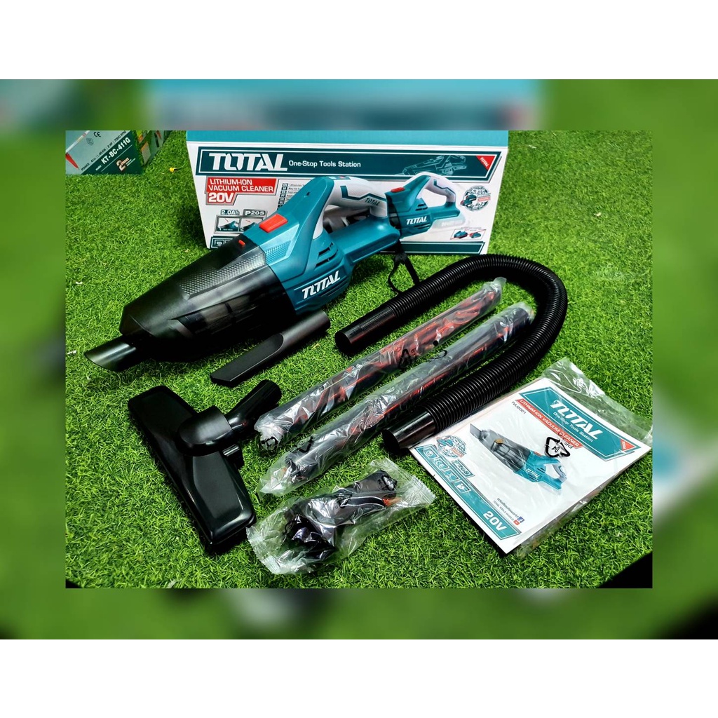 TOTAL เครื่องดูดฝุ่น รุ่น TVLI2001 ไร้สาย 20 โวลท์ (รวมแบต 4แอมป์ แท่น ...