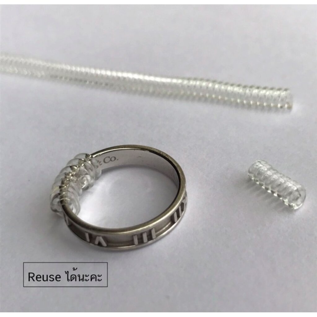 กดติดตามมีส่วนลด พร้อมส่ง แหวนหลวม ลดแหวนให้พอดี (2เส้นต่อแพค) Ring ...