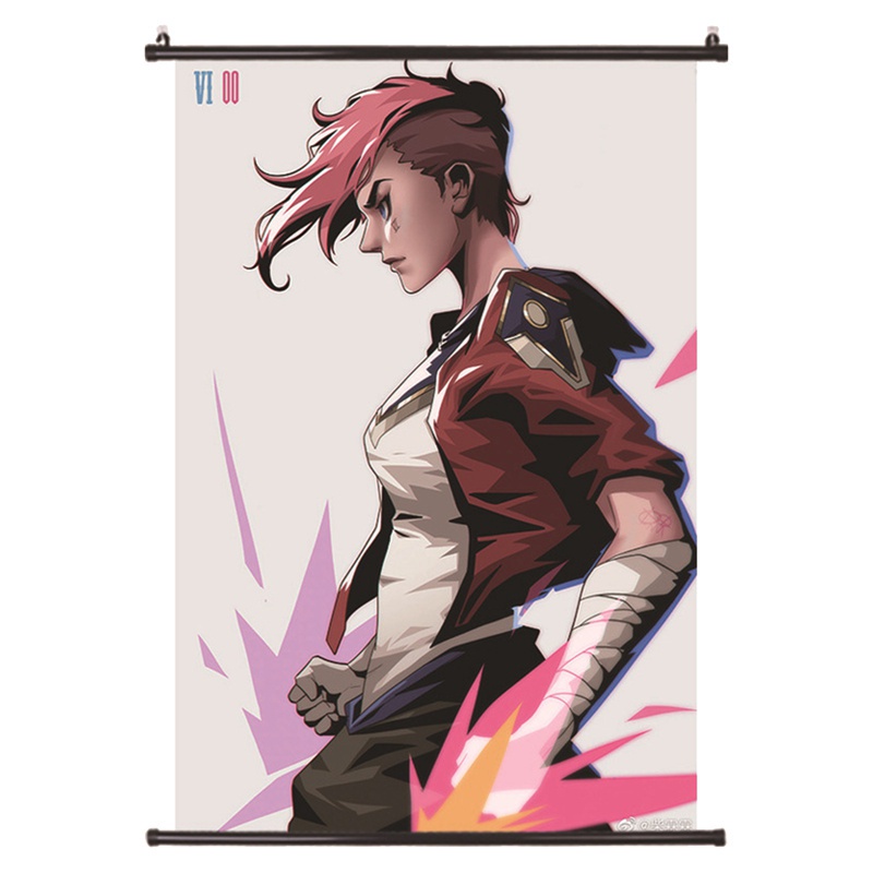 ภาพโปสเตอร์ Arcane Lol Game Tv Series Animation League Legends Jinx Vi ...