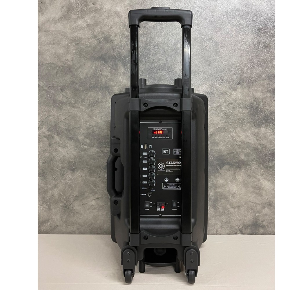 ลำโพงบลูทูธเสียงดีเบสหนักแน่น SP-1203 มีไฟLED 50W ปรับเบส/แหลม/ECHOมี ...