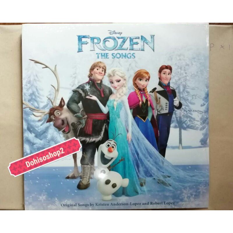 แผ่นเสียงของแท้ ของใหม่ซีล แผ่นเสียง Frozen ภาคแรก LP Frozen Black ...