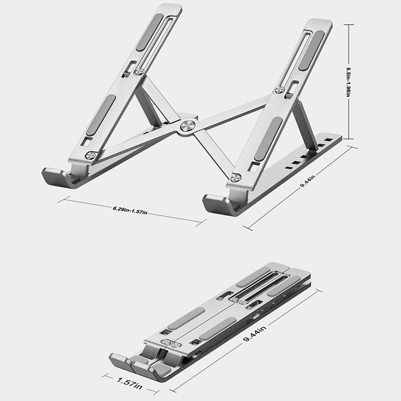 Laptop Stand Foldable Support Laptop Bracket Aluminum Notebook Support ...