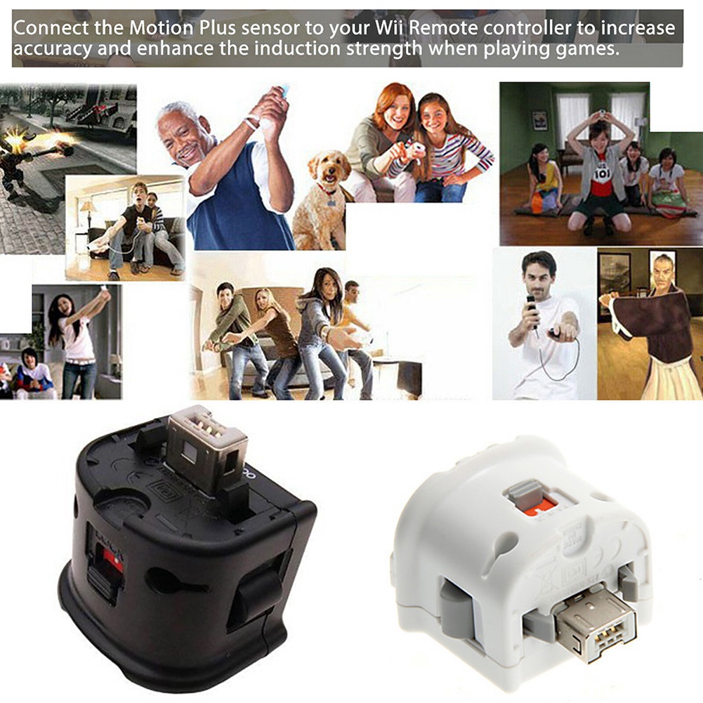 เกมคอนโซล เกมและอุปกรณ์เสริม Motion Plus MotionPlus Adapter Sensor For ...