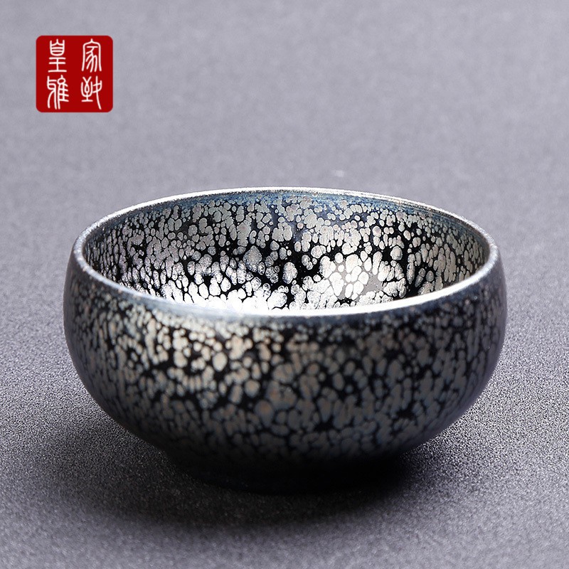 Jingdezhen Iron Tyre Ru Kiln Can Raise Open Pieces Tea Cup Master Cup Handmade Ceramic Tea Cup ...