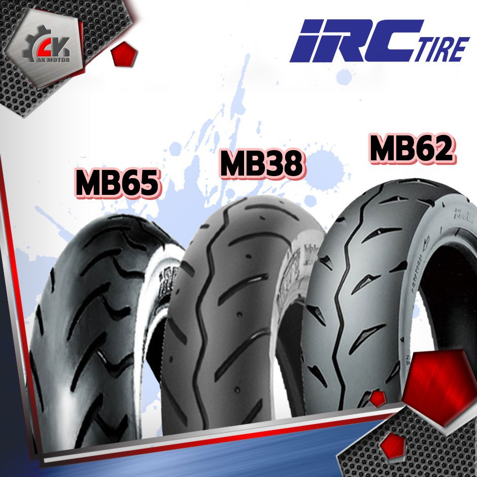 [ยางปี21] IRC : MB38, MB62, MB65 ขอบ10 ทุกขนาด : 80/90-10, 90/90-10 ยางรถป๊อป, Honda DIO ZX ...