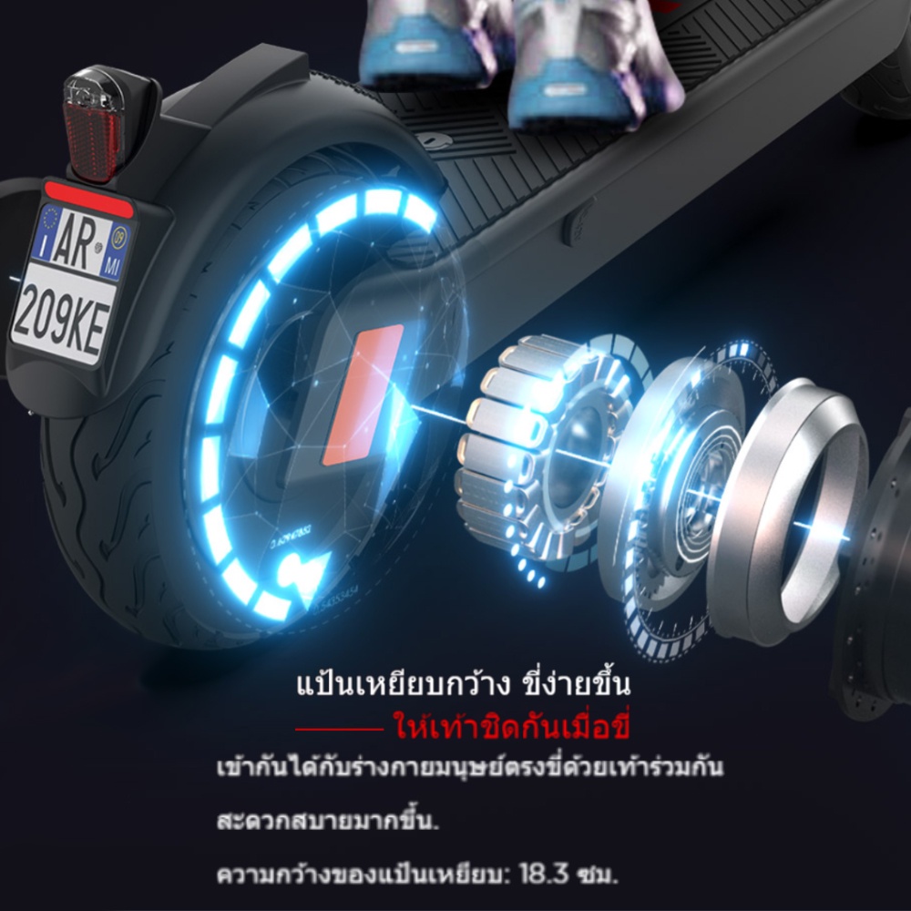 Takion สกู๊ตเตอร์ไฟฟ้า HX-X9 สกู๊ตเตอร์ E-Scooter Electric Scooter รถ ...