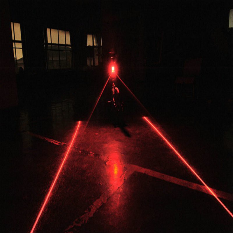 Remote Control Bike Light Direction Indicator Rear Light USB ...