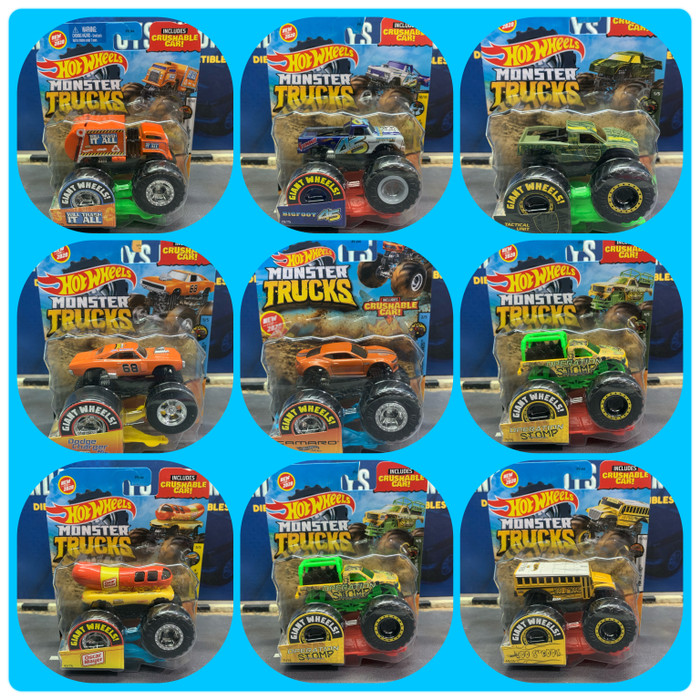 Hotwheels Monster Trucks And Monster Clock Update Agustus 2021-50 ...