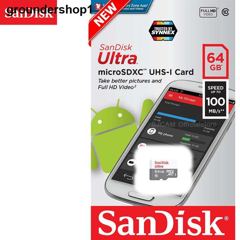 จัดส่งเฉพาะจุด จัดส่งในกรุงเทพฯSanDisk Micro ความเร็ว 80MBS ความจุ 32GB ...