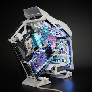 COUGAR CONQUER WHITE EDITION ATX CASE | Shopee Thailand