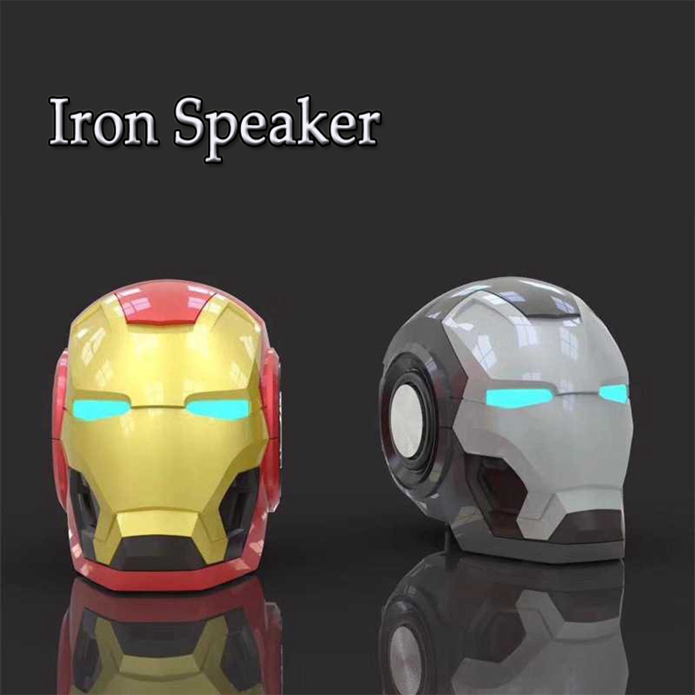 Iron Man Portable Bluetooth Speaker Marvel Avengers Speaker Gift ...