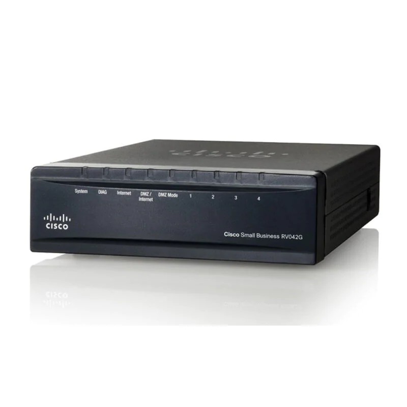 Cisco RV042G-K9-EU Dual Gigabit WAN VPN Router - Black | Shopee Thailand