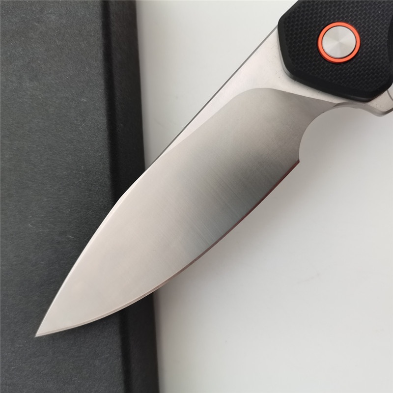 野营刀HWZBBEN J131 Folding Knife D2 Blade G10 Tactical Camping Pocket ...