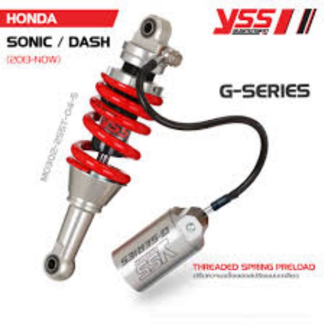 โช๊คหลัง sonic/Dash Yss แก๊สแท้ G-series - cracing_wild - ThaiPick