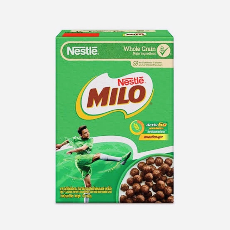 Milo Nestle Cereal Whole Grain อาหารเช้า ซีเรียล ไมโล โฮเกรน ตรา เนสเล่ ...