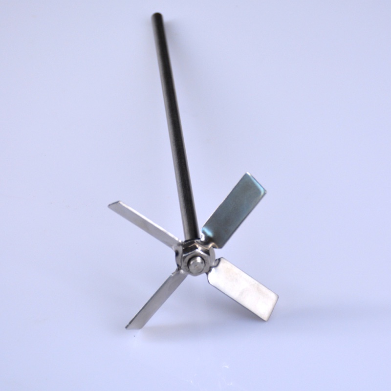 Laboratory 304 stainless steel stir bar four-bladed paddle stir bar ...