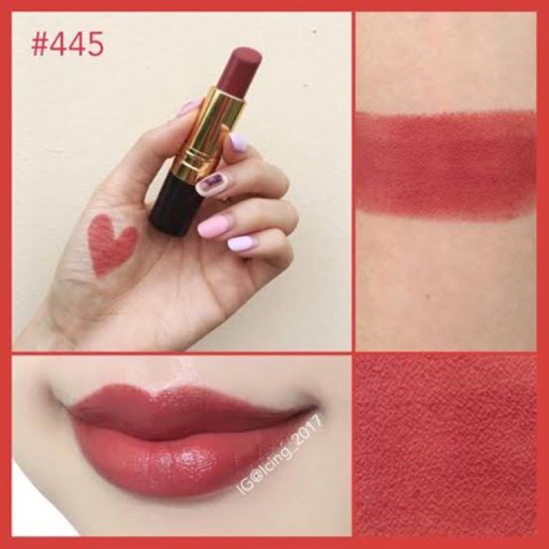 Revlon lipstick 445 ลิปสติกเรฟลอน 445 - bullguu - ThaiPick