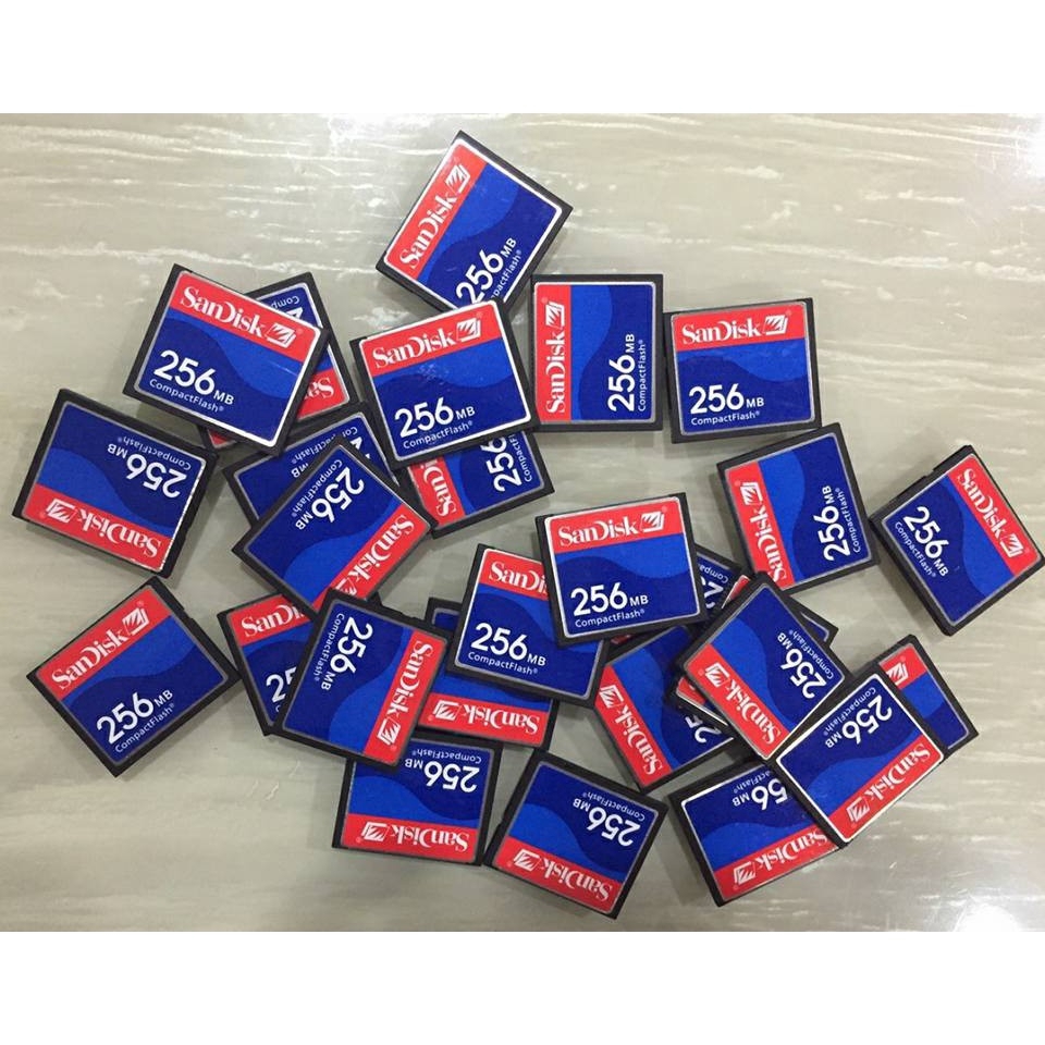 Sandisk Cf Card Compact Flash 256MB CFCard Compact Flash ใช้สำหรับ ...