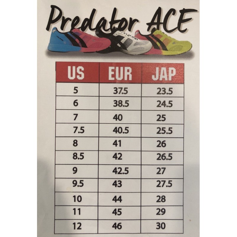 SALE รองเท้าวิ่งมาราธอน Pan predator ace - 1x8zb_zkm9 - ThaiPick