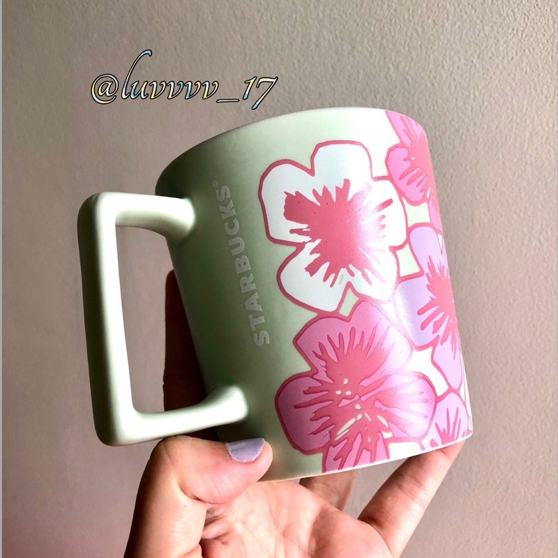 Starbucks Spring Collection Large Flower Coffee Mug 2016 Pink Flowers ...