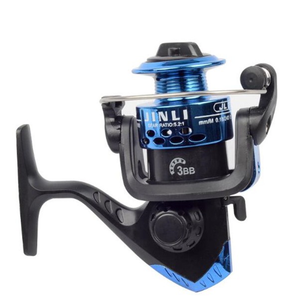 3 Axis 5.2 Left Right Hand Swap High Speed Fishing Reel with 40M ...