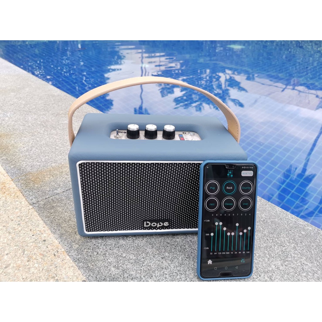 ลำโพง Bluetooth Dope Elegance กำลังขับ 50วัตต์ เล่นเพลงผ่าน usb flash drive ได้ - hnspp0ea4n ...