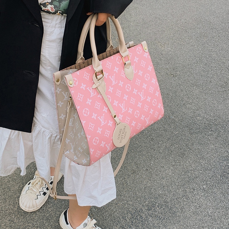 Premium IV Neverfull Handbag Women Beg Tangan Wanita Leather Tote Bag ...