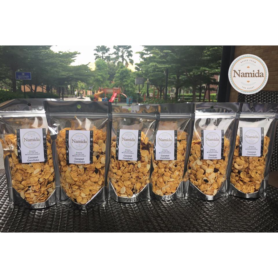 Caramel Conflake ถุงใหญ่ 150 กรัม x 6 ถุง - namidahomebaked - ThaiPick