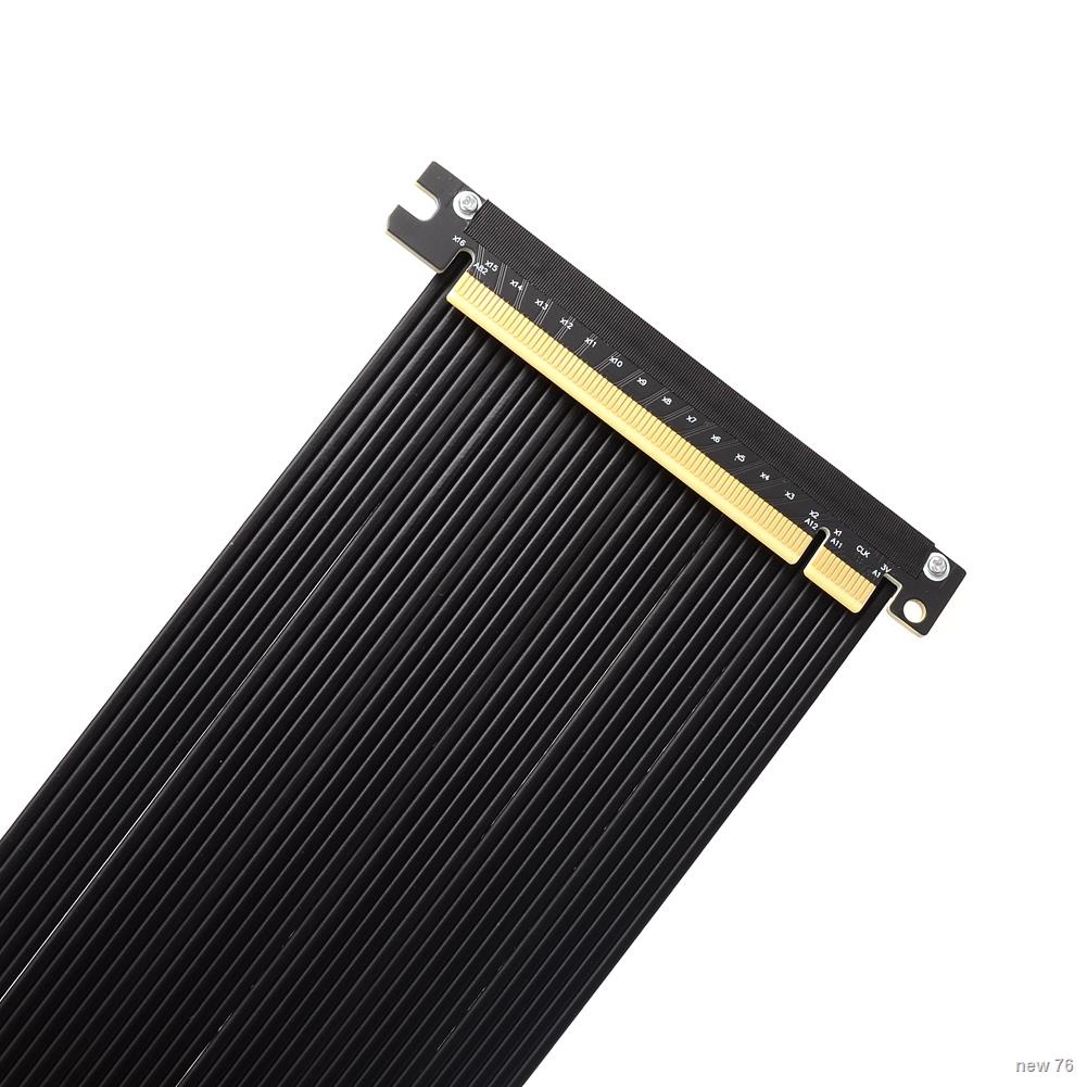 PCIe X16 To X16 Adapter Cable GEN 4 Graphics Video Cards Extension PCI ...