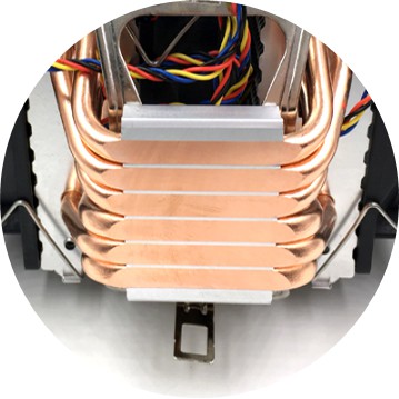 AVC cpu cooler 6 ฮีทไปท์ cpu cooler ใส่ได้ INTEL AND AMD - mr.pook2517 ...