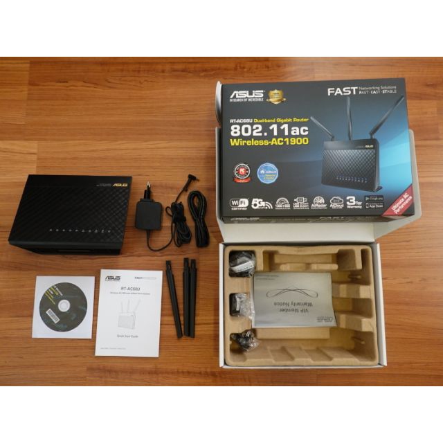 ASUS RT-AC58U AC1300 Wireless Dual Band Gigabit Router - boy_ozoneshop ...