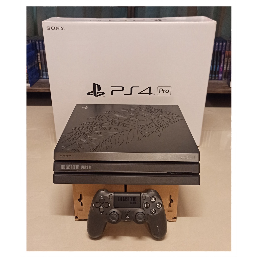 PS4 Console : Ps4 Pro Limited Edition (1TB) รุ่น The Last Of US Part II ...