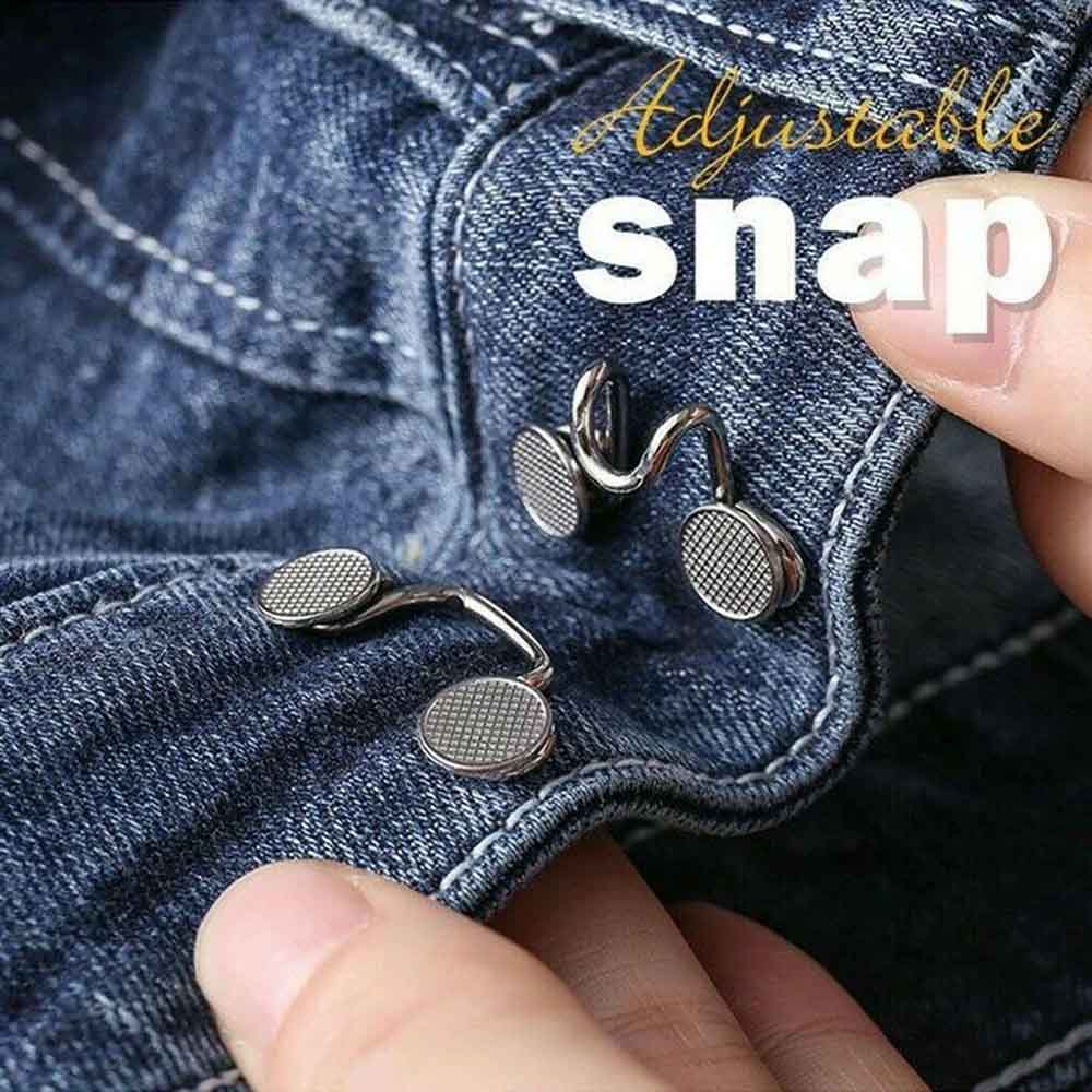 EUTUS???? 27/32MM New Nail-free Waist Buckle Resuable Waist Closing ...
