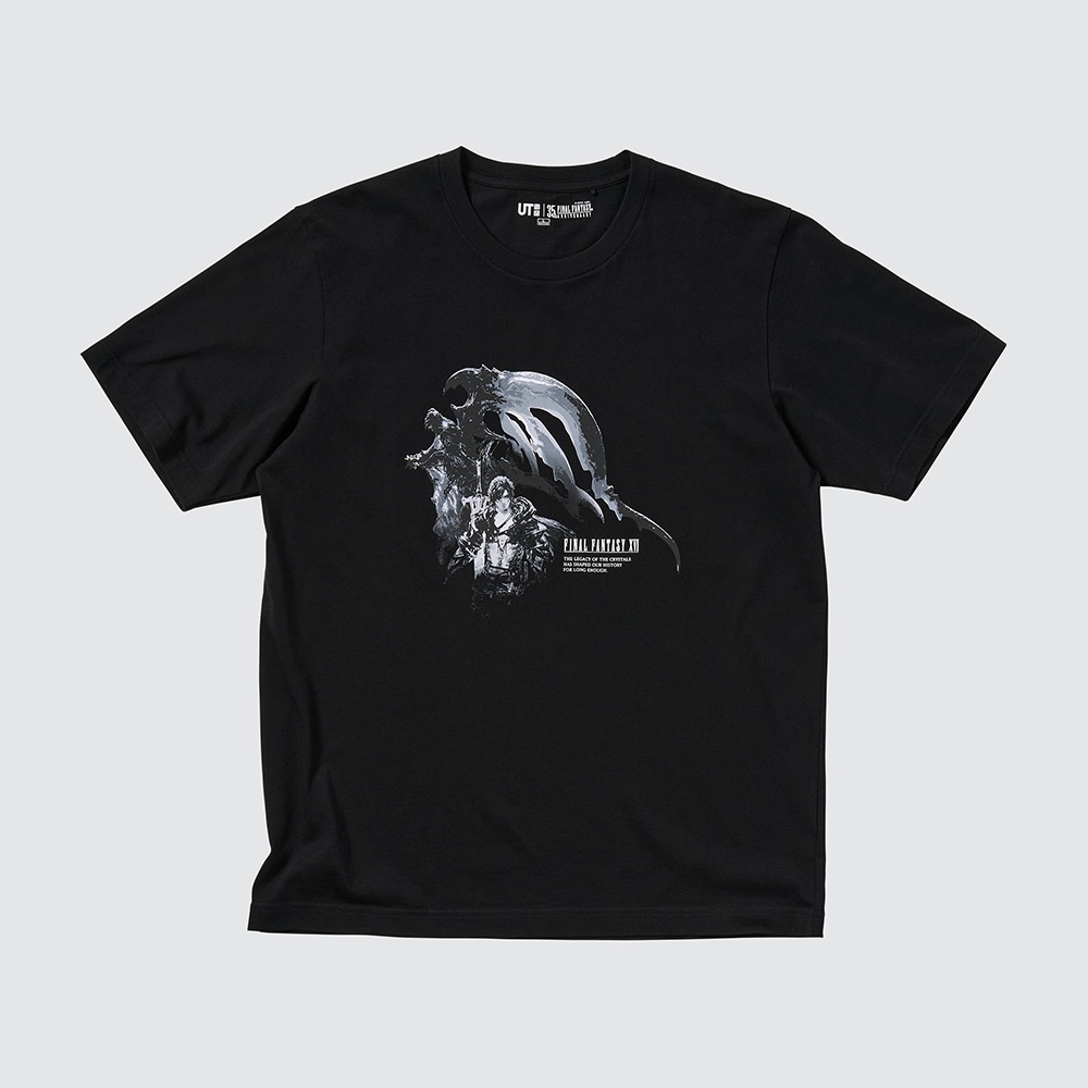 Uniqlo UT เสื้อยืดแขนสั้น พิมพ์ลาย FINAL FANTASY สําหรับผู้ชาย (FINAL ...