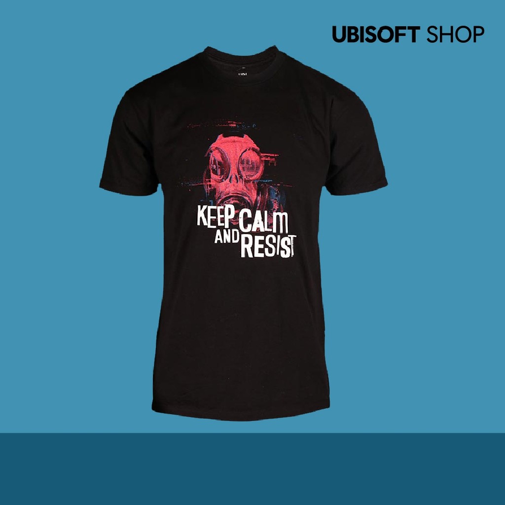 Ubisoft : Watch Dogs Legion - Keep Calm and Resist T-Shirt (Black ...