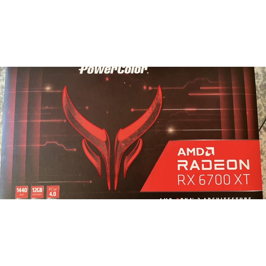 Powercolor Red Devil AMD Radeon RX 6700 XT Gaming Graphics Card ...