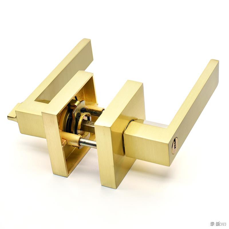 Door lock handle lock high grade zinc alloy handle lock three pole ...