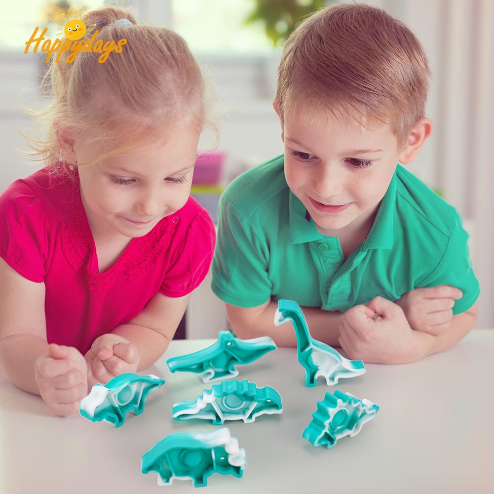 happyKids Silicone Balance Blocks Board Game Dinosaur Educational ...