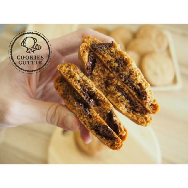โฮมเมด คุกกี้ซ่อนไส้ช็อคโกแลต Homemade Hidden Chocolate Cookies ...