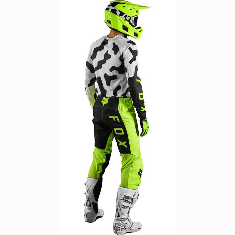 2021 Fox Flexair Psycosis Black Leopard Motocross Gear Set TLD Kits ...