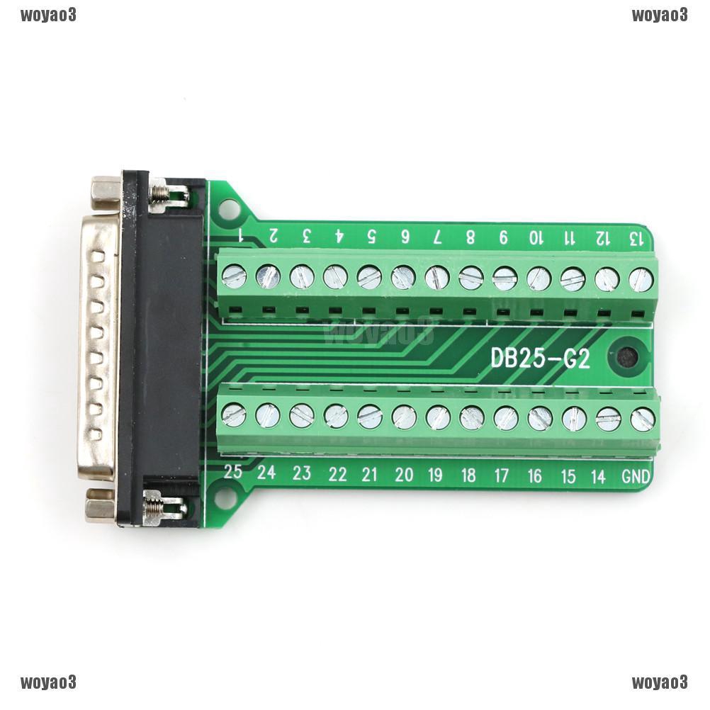 Db-sub DB 25 MALE 25 Pin ปลั๊กบอร์ดเทอร์มินัลเบรกเอาท์ - woyao3.th ...