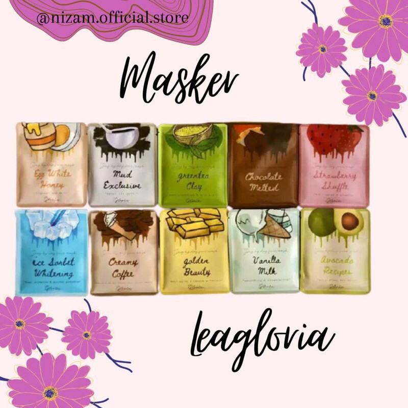 Bpom มาส์กหน้า 20 กรัม - Gloria Mask 10 ช่อง | Shopee Thailand