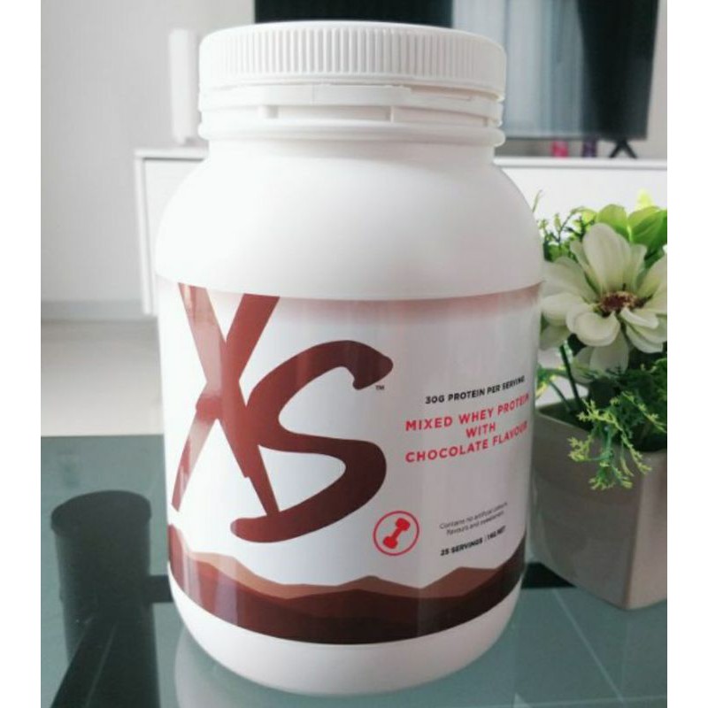 Protein XS เวย์โปรตีน รสช็อคโกแลต ขนาด 1 kg 💥 หอม อร่อย ละลายเร็ว 💥 ...