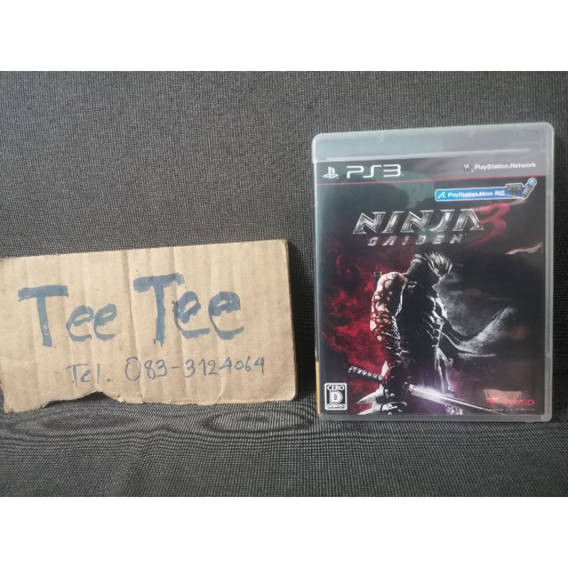 ninja gaiden 3 ps3 แผ่นสวยข้างในเกมส์เป็นภาษาอังกฤษ - tee9game_shop ...