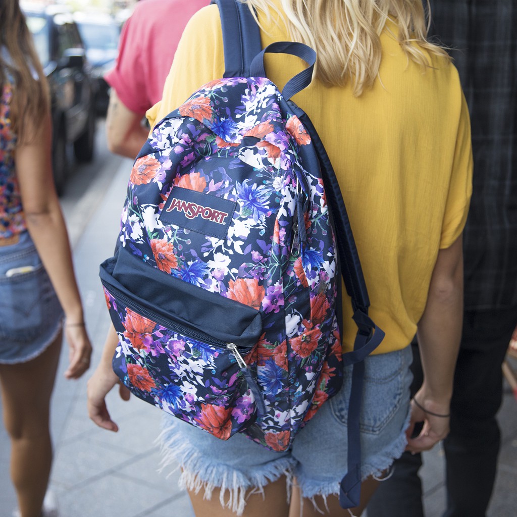 JanSport รุ่น SUPERBREAK - 50 สี MULTIPLE COLORS กระเป๋า เป้ สะพาย ...