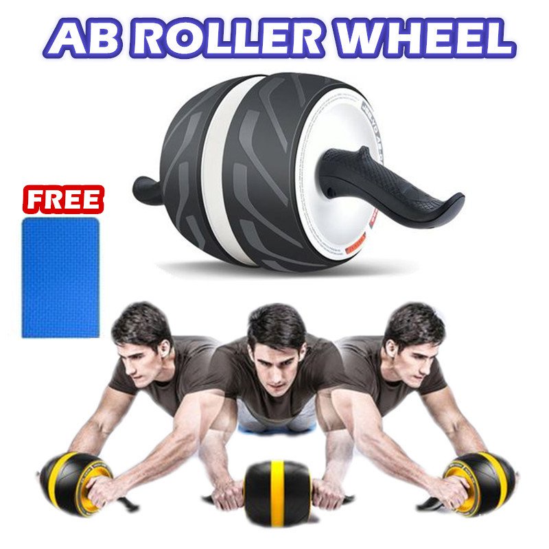 Pro Abdominal Giant Roller Wheel with Knee Pad Six Packs Care Core ...